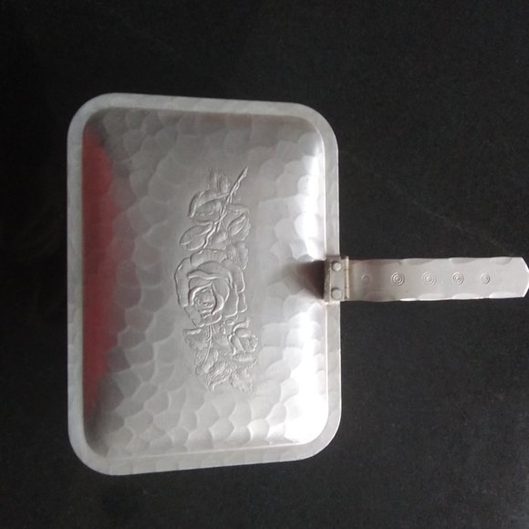 Accents | Vintage Hand Forged Aluminum Covered Silent Butler | Poshmark